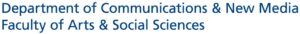 PhD – Communications and New Media – Department of Communications and ...