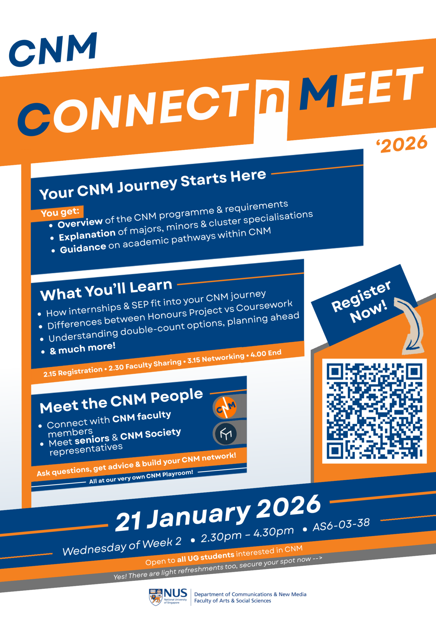 Connect and Meet 2026 – Department of Communications and New Media