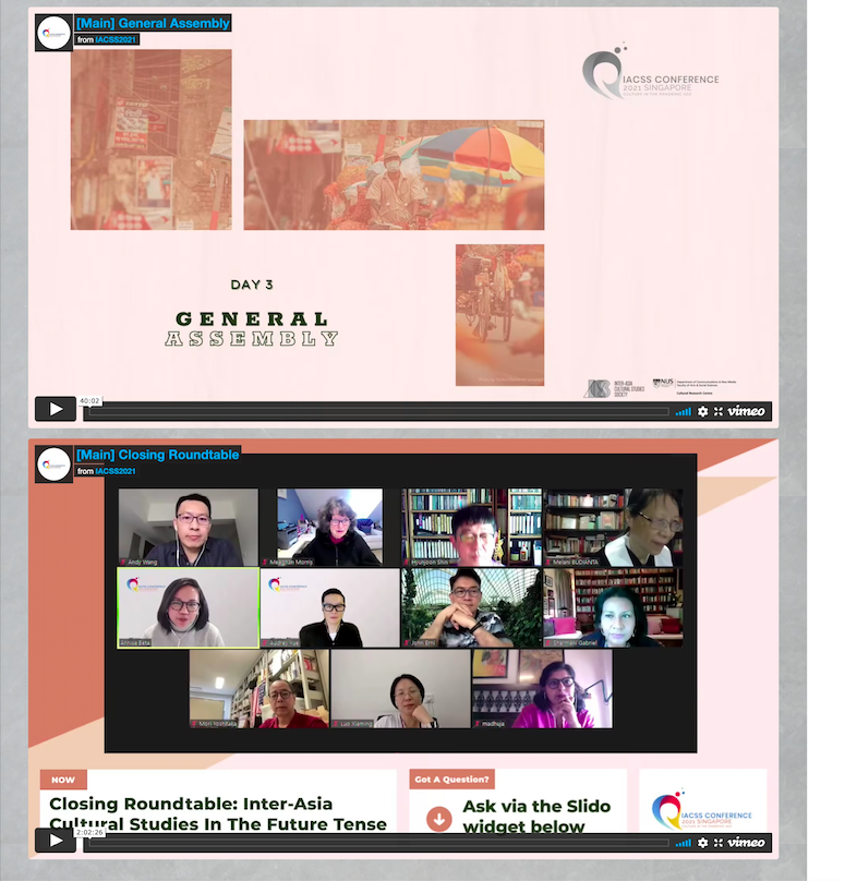Inter-Asia Cultural Studies Society Conference 2021: Culture in the ...
