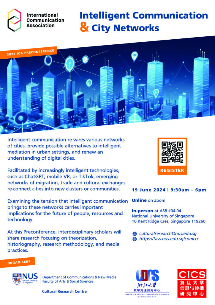 Intelligent Communication and City Networks – A Hybrid Preconference of ...