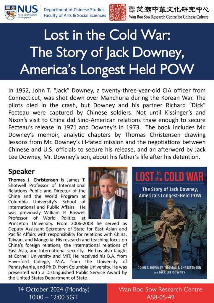 Lost in the Cold War: The Story of Jack Downey, America’s Longest Held ...