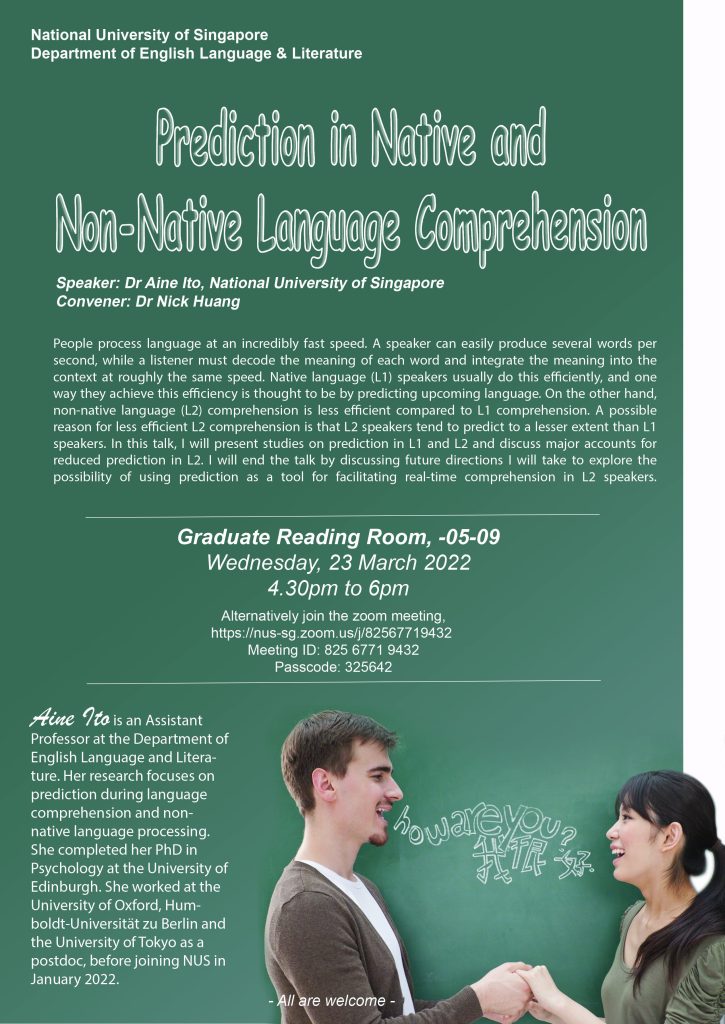 ELL Seminar 23.03.22 – Department of English, Linguistics and Theatre ...