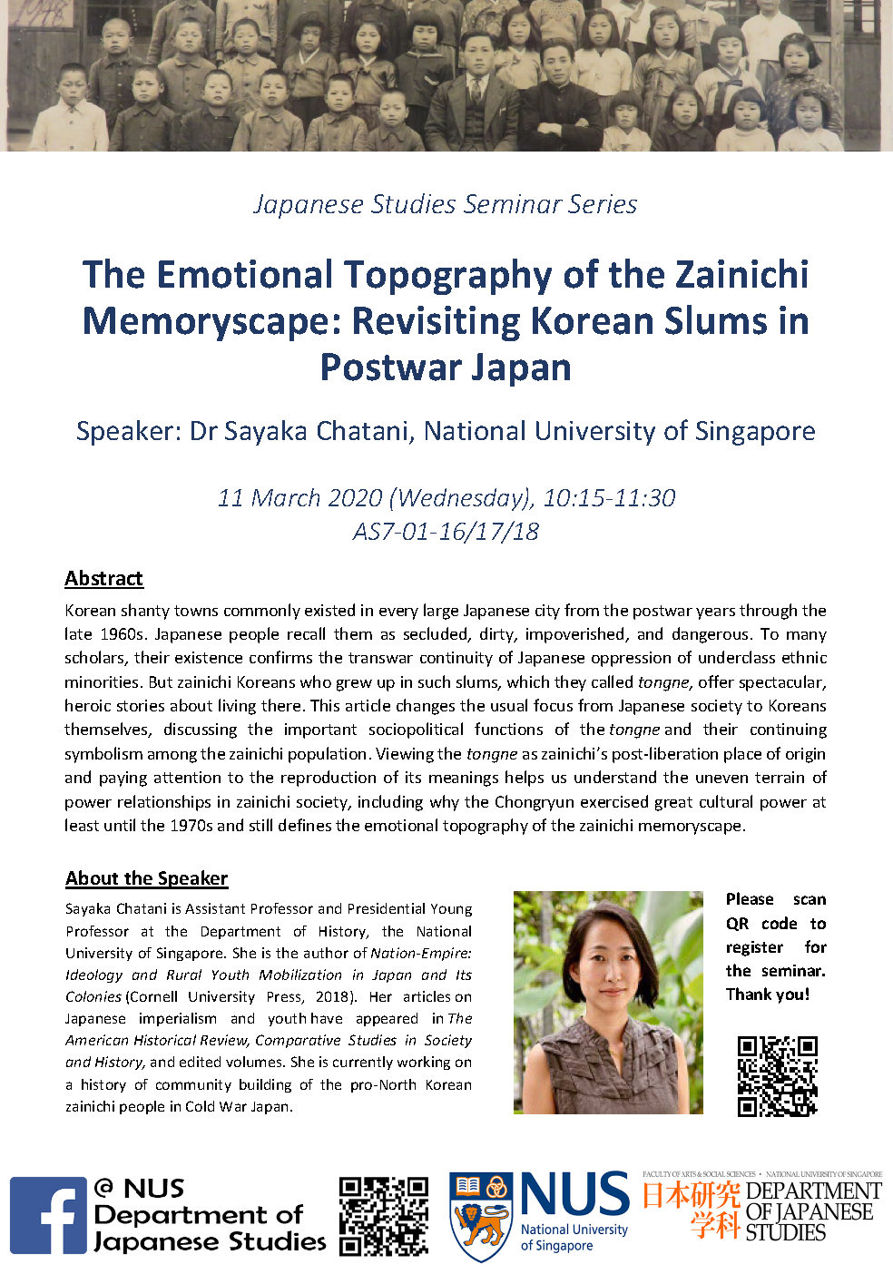 The Emotional Topography of Zainichi Memoryscape: Korean Ghettos in ...