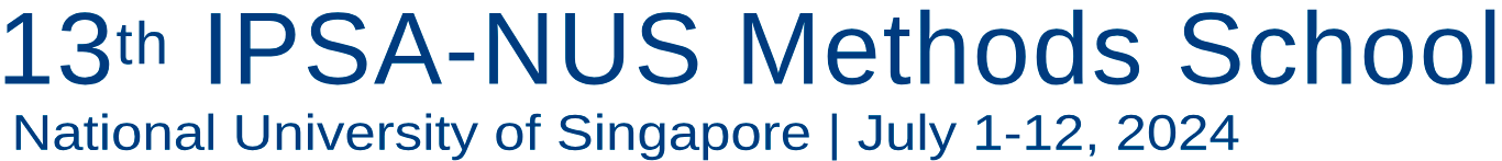 Travel – IPSA-NUS Methods School