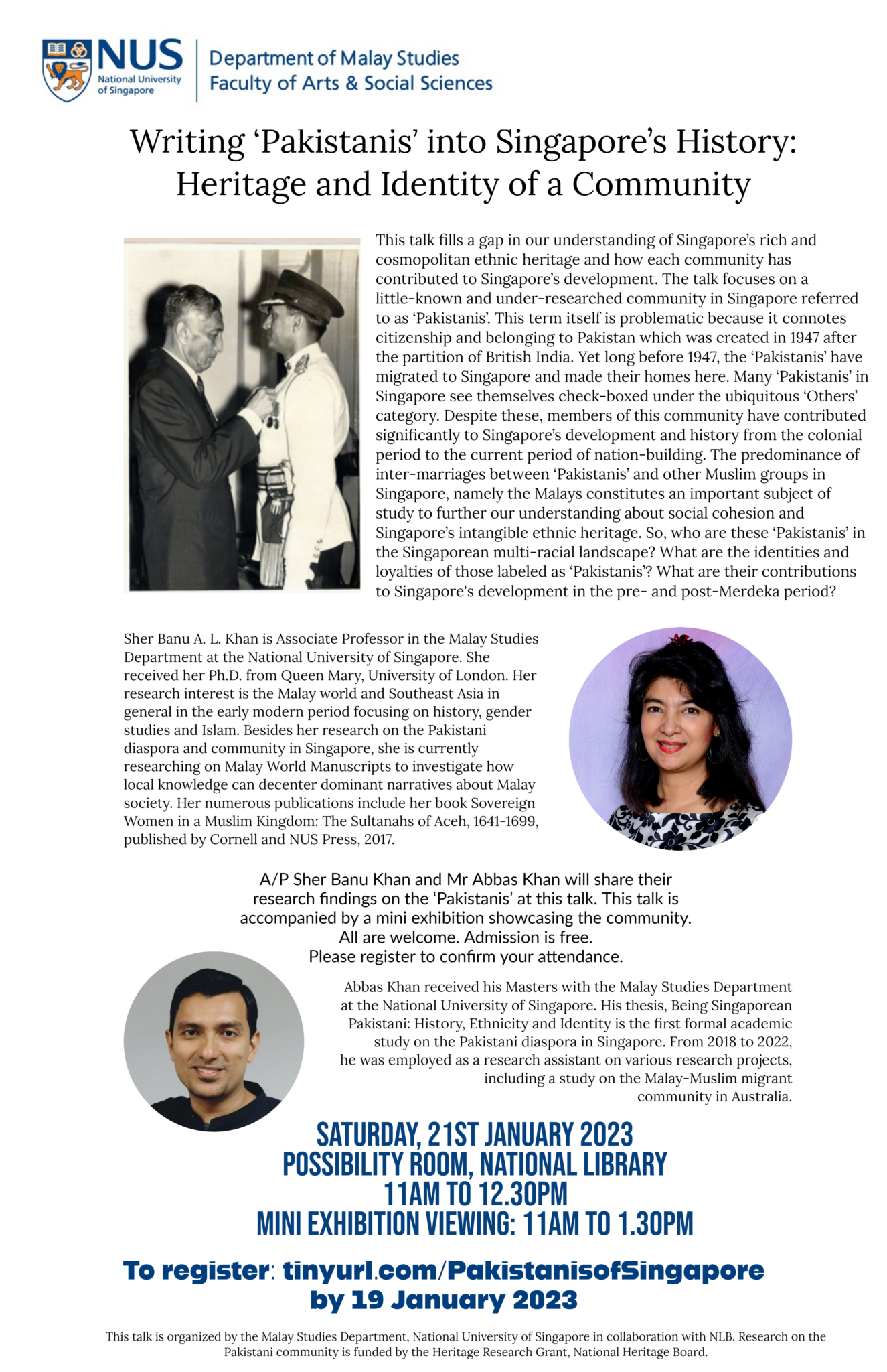 Writing ‘Pakistanis’ into Singapore’s History: Heritage and Identity of ...