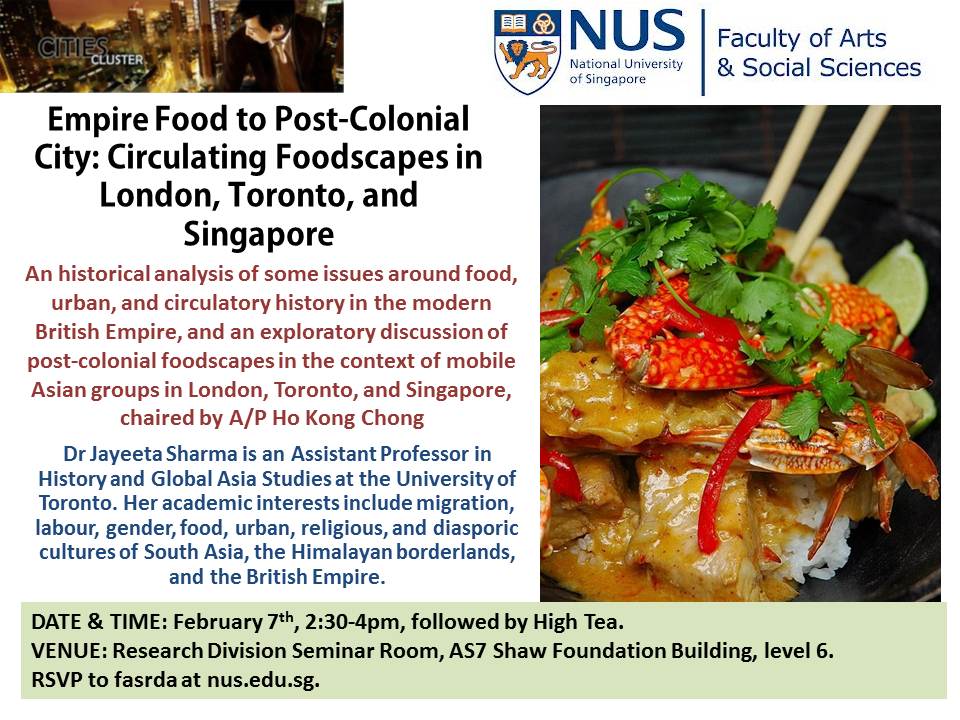 Empire Food to Post-Colonial City: Circulating Foodscapes in London ...