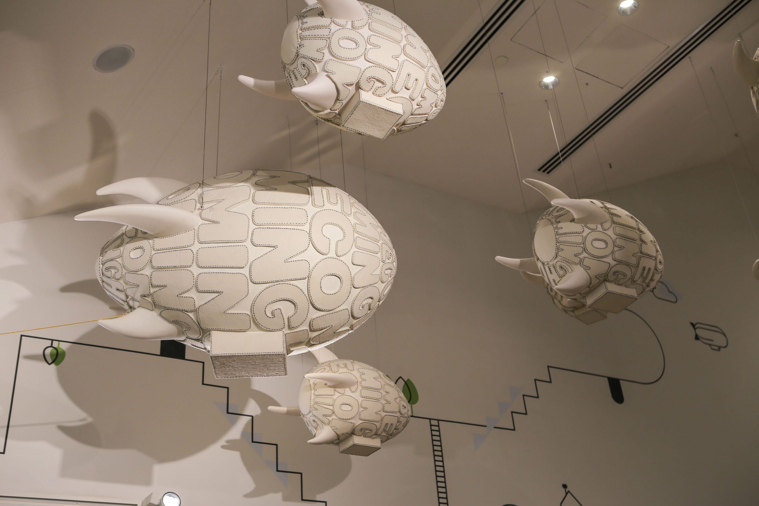 Floating artwork – Singapore Research Nexus