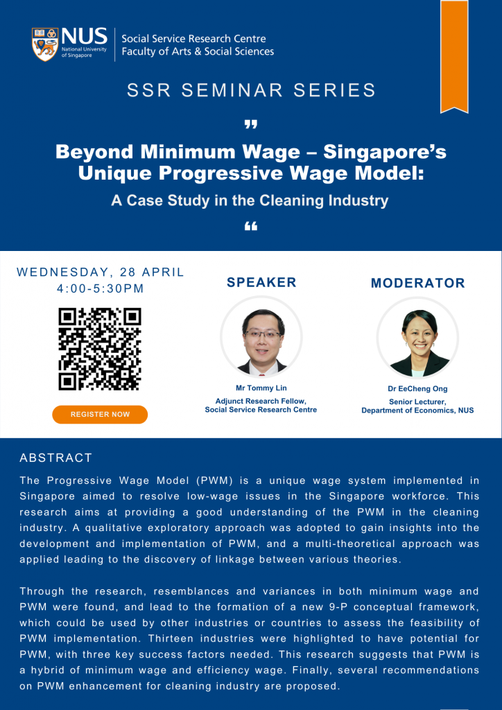 Beyond Minimum Wage – Singapore’s Unique Progressive Wage Model: A Case ...