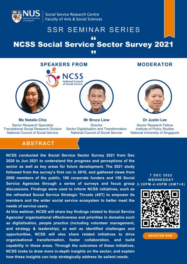 NCSS Social Service Sector Survey 2021 – Social Service Research Centre
