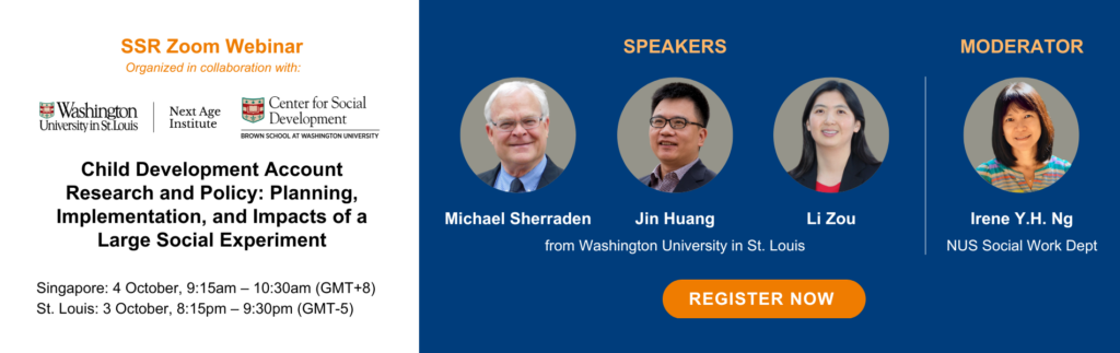 SSR Seminar Series: Child Development Account Research and Policy ...