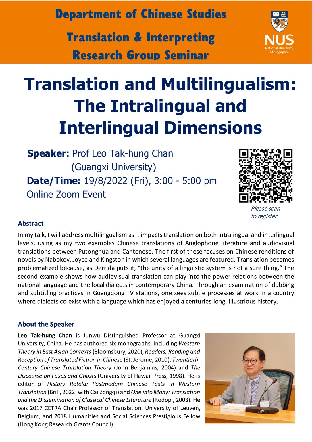 Translation and Multilingualism: The Intralingual and Interlingual ...