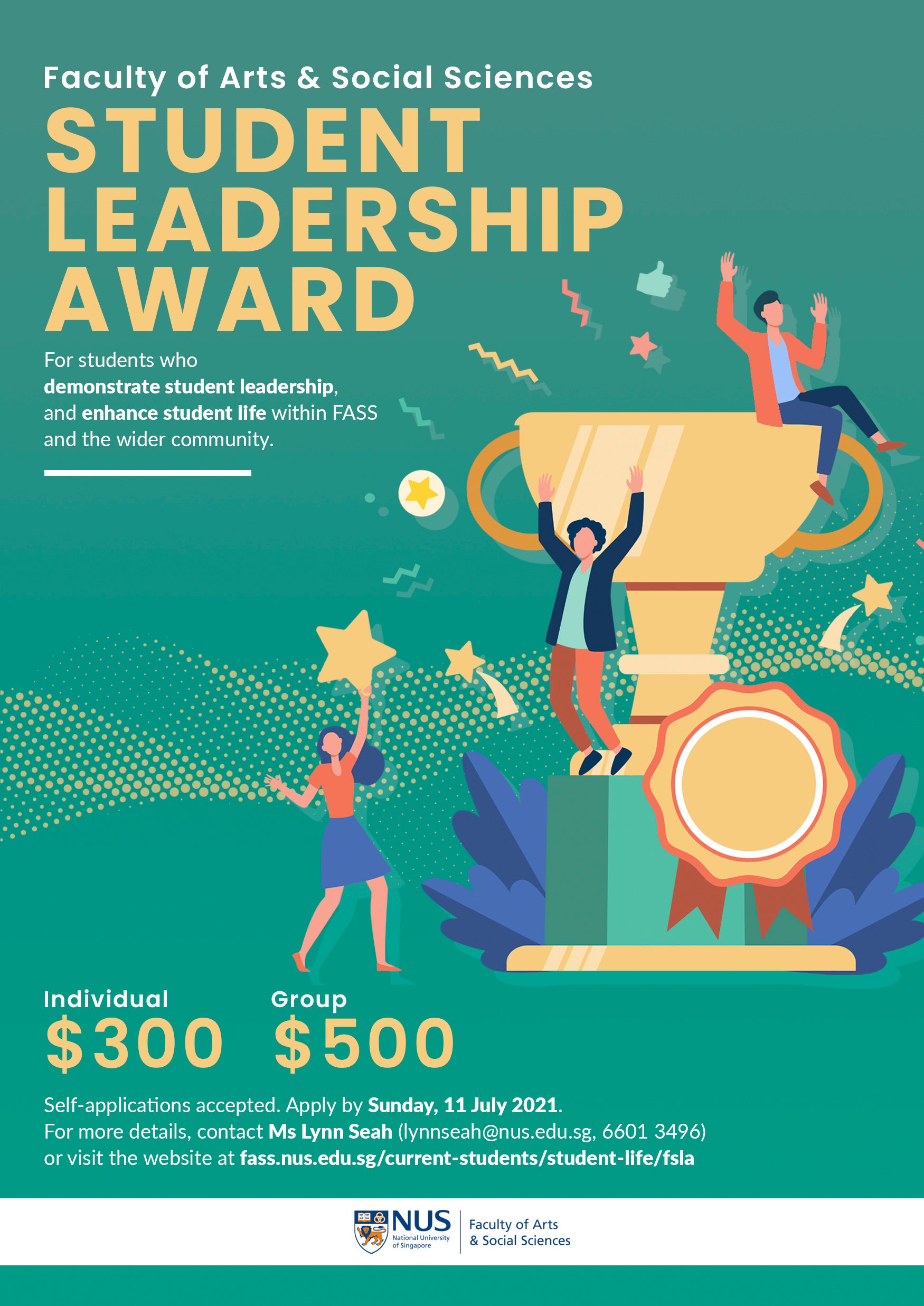 FASS Student Leadership Award OLD PAGE – NUS Faculty of Arts & Social ...