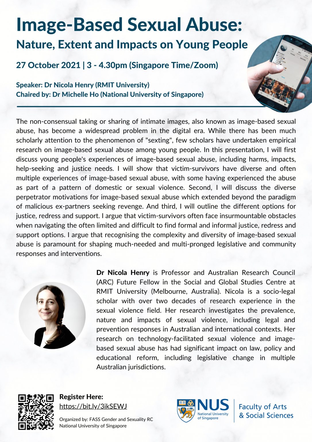 Image-Based Sexual Abuse: Nature, Extent and Impacts on Young People ...