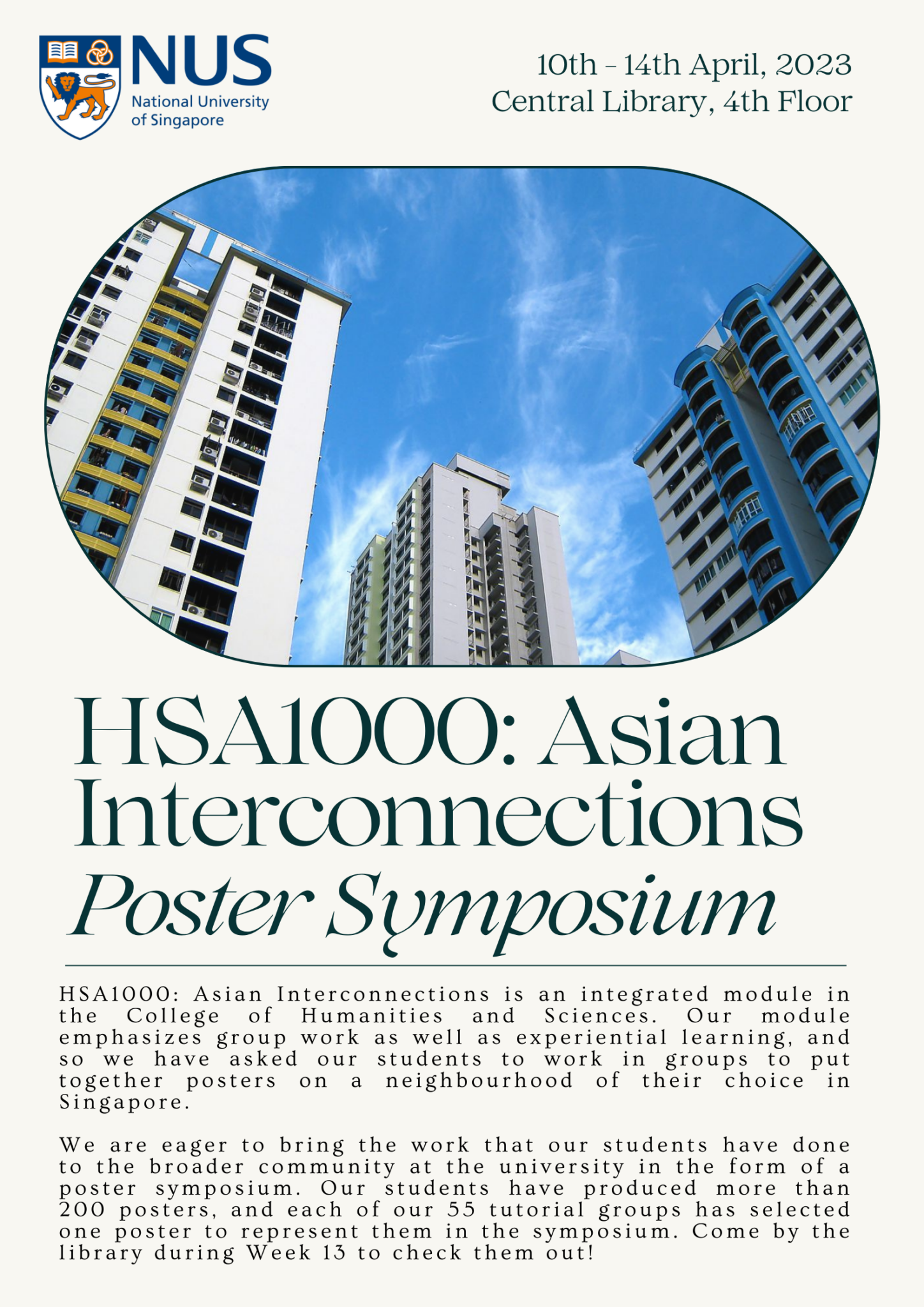 HSA1000: Asian Interconnections Poster Symposium – NUS Faculty of Arts ...