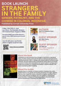 BOOK LAUNCH – Strangers in the Family: Gender, Patriliny, and the ...