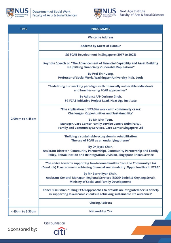 SYMPOSIUM: Integrating Financial Capability and Asset Building in ...