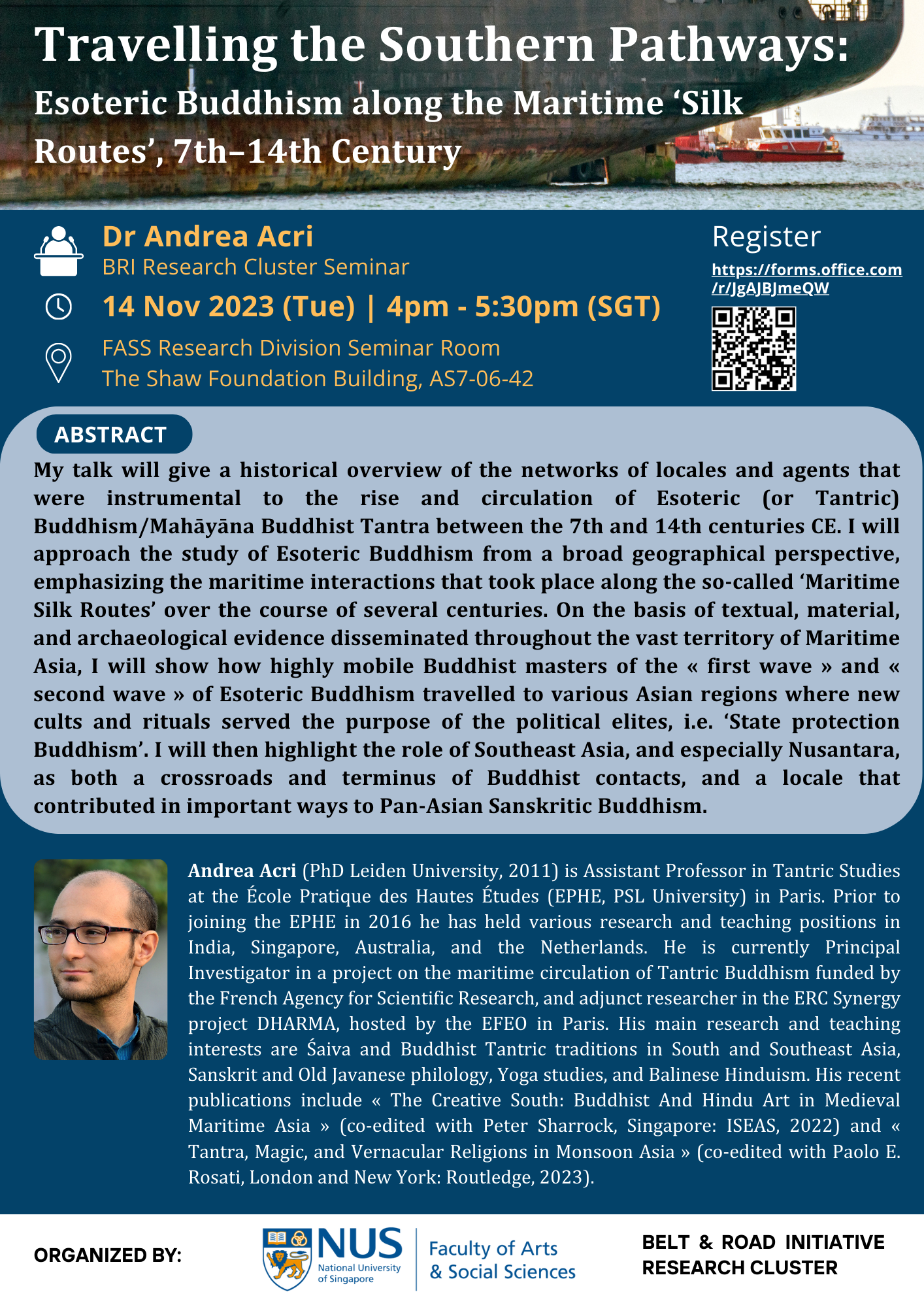 Travelling the Southern Pathways: Esoteric Buddhism along the Maritime ...