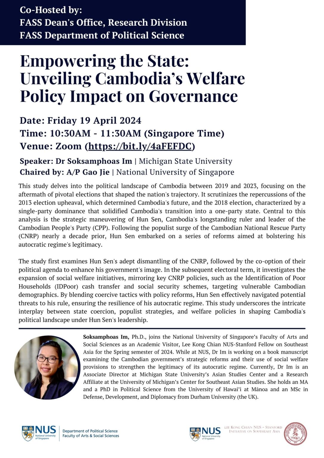 Empowering the State: Unveiling Cambodia’s Welfare Policy Impact on ...