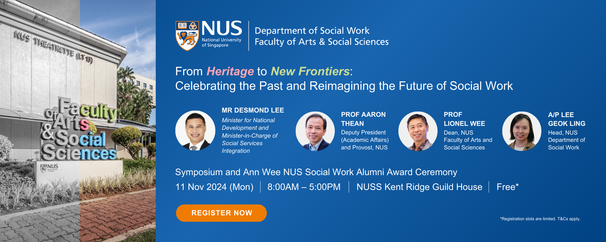 NUS Faculty of Arts & Social Sciences – Diversity, Depth and Difference