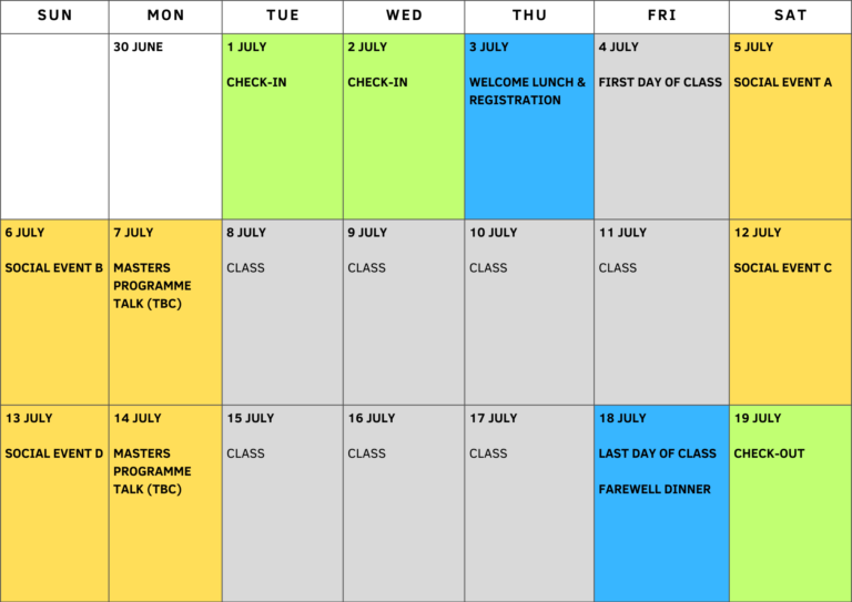 FASSTRACK ASIA: THE SUMMER SCHOOL 2024 (01 – 19 JULY 2024) – NUS ...