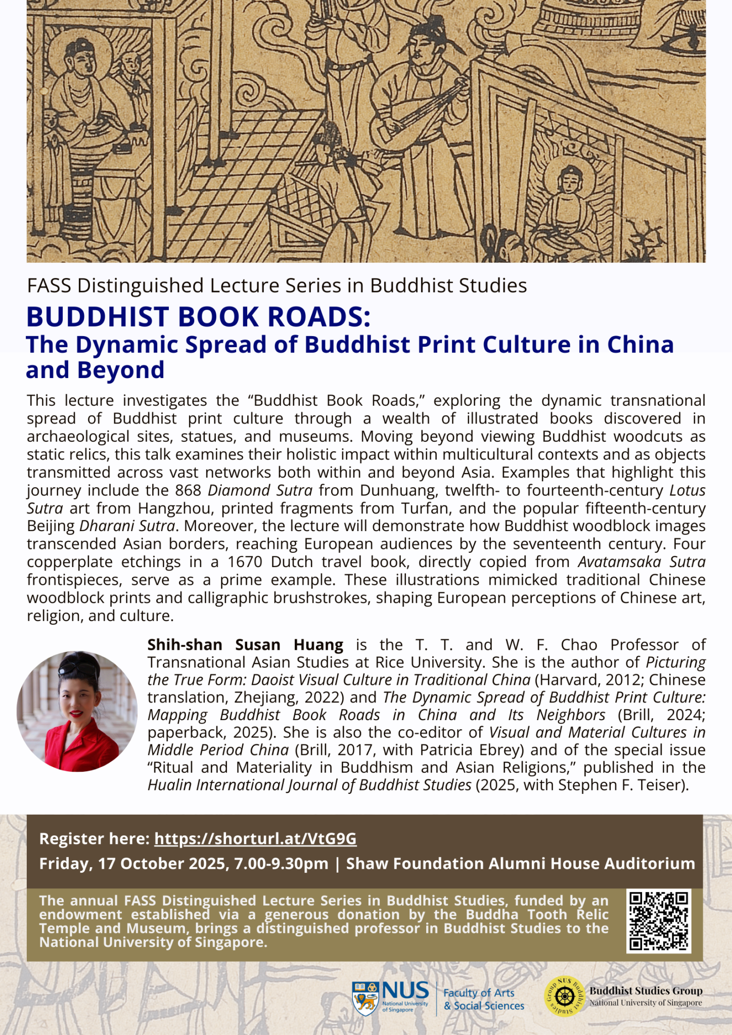 Distinguished Lecture by Prof. Shih-shan Susan Huang | Buddhist Book ...