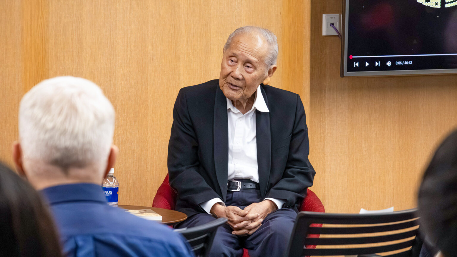 Documentary celebrates Professor Wang Gungwu’s life and scholarship on ...